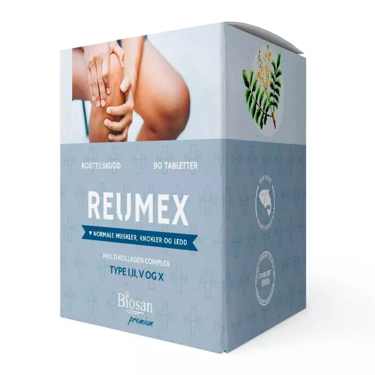 Biosan Reumex Multi Kollagen Complex 90 tabletter - For muskler og ledd ...